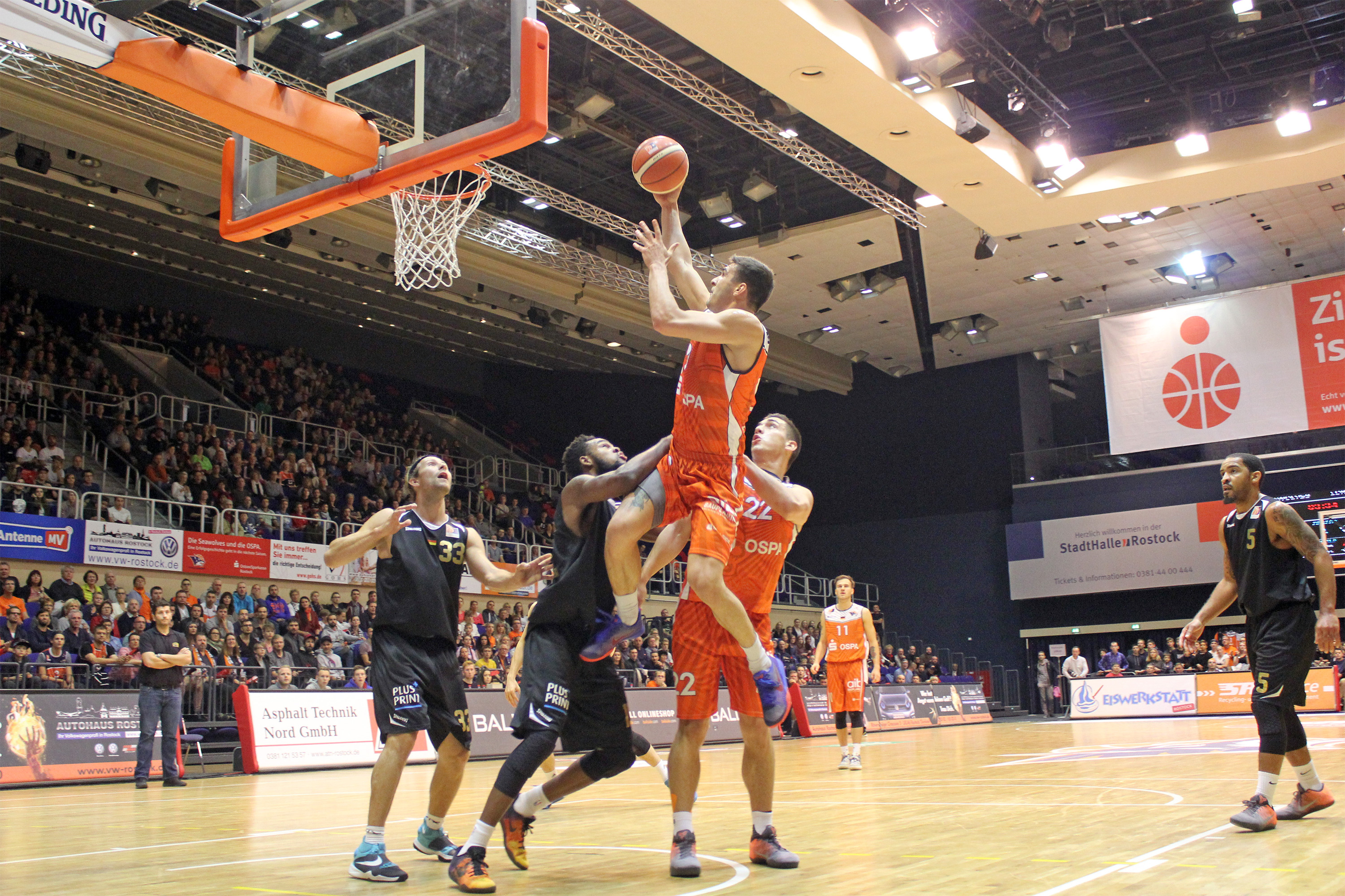Rostock Seawolves besiegen LOK Bernau mit 82:79 (35:31) | Rostock-Heute