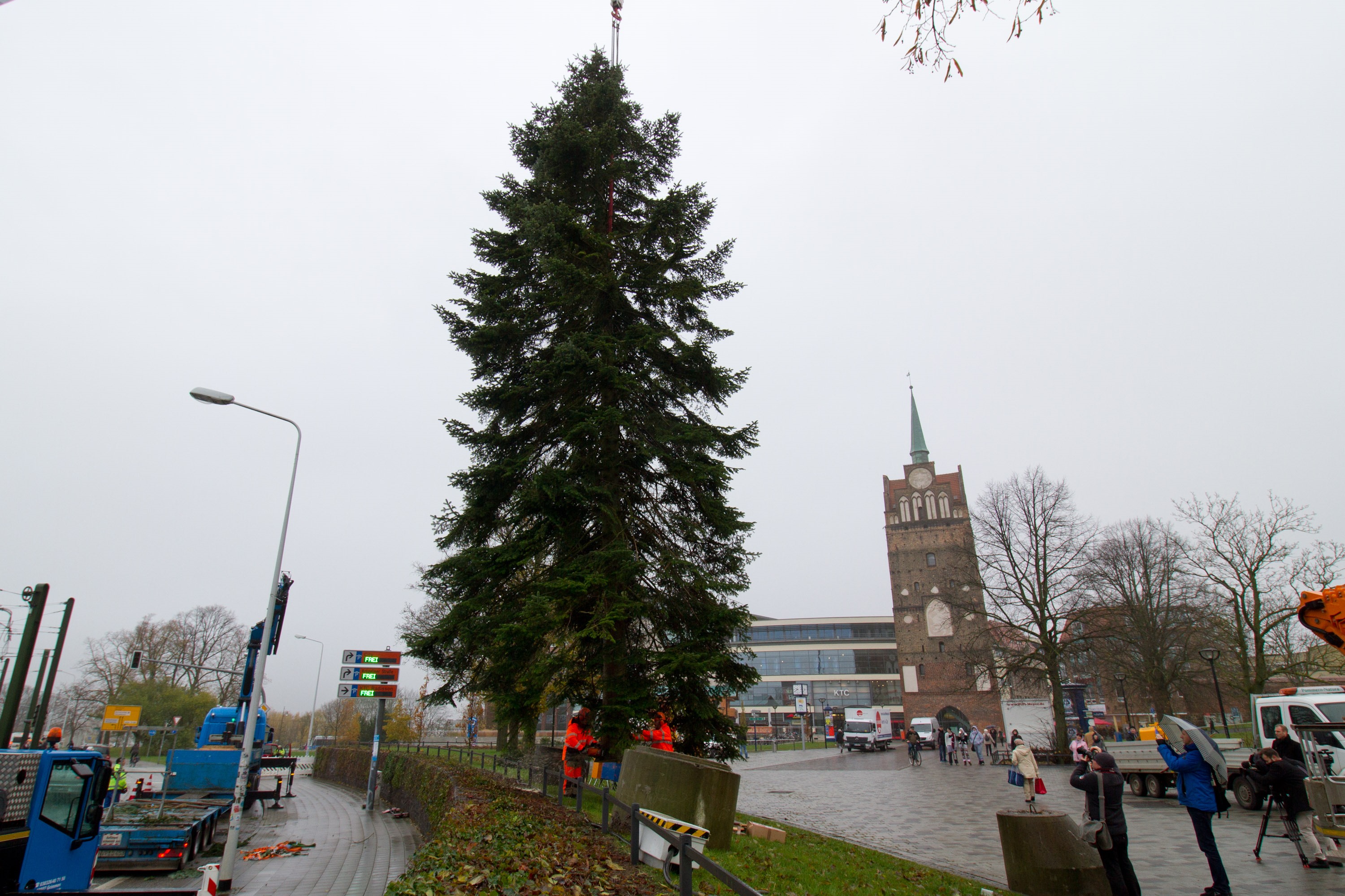 Schãne Rostocker Weihnachtsbaum 2023 Ebenbild